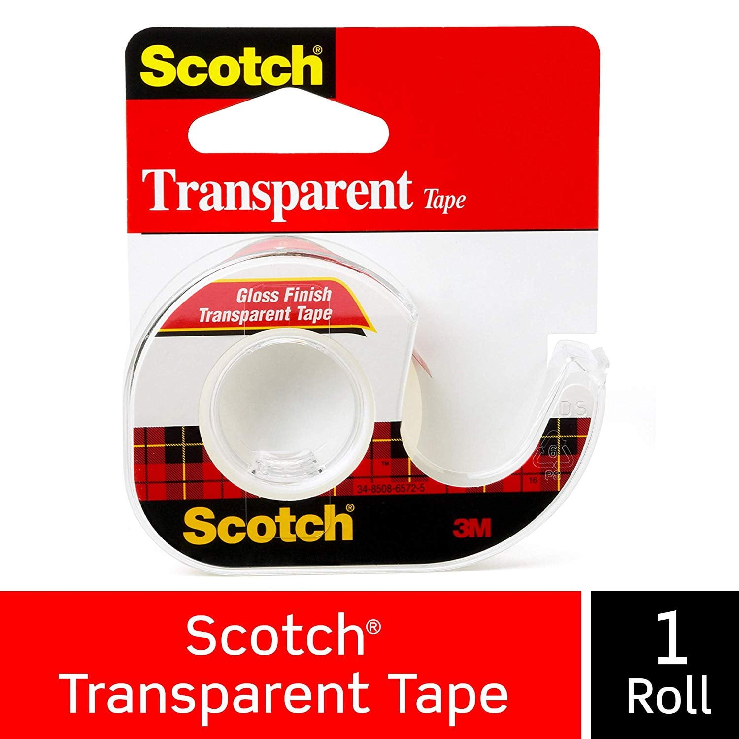 Scotch Brand Transparent Tape, Versatile, Glossy Finish, Engineered for ...