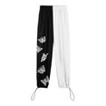 Black Spring Pants Polyester Work Clothes For Women 2024 Trousers Women Bottom Fit Jogger