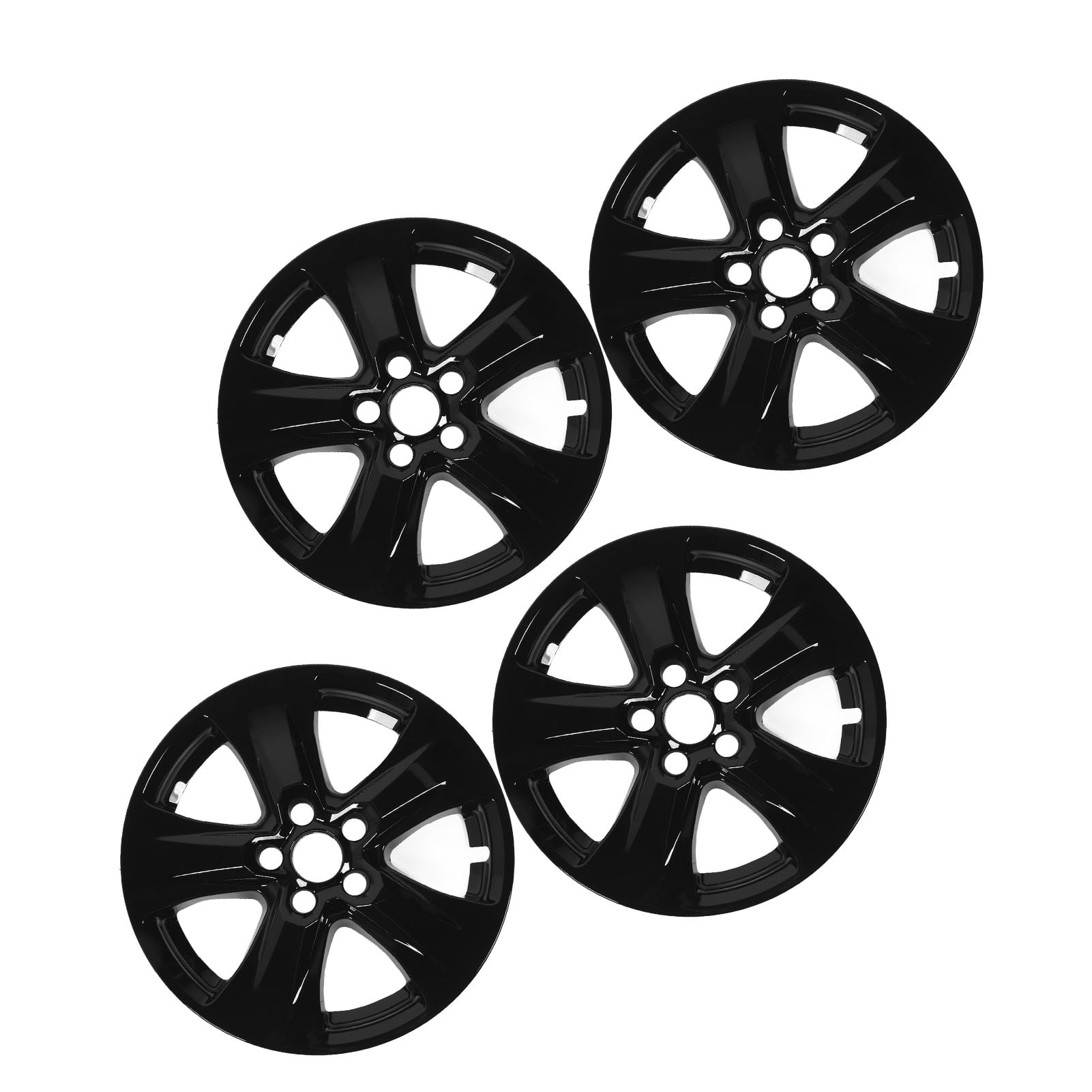 Click here for Ccdes Hub 4 Pcs Wheel Hub Glossy Black Wheel Skins... prices
