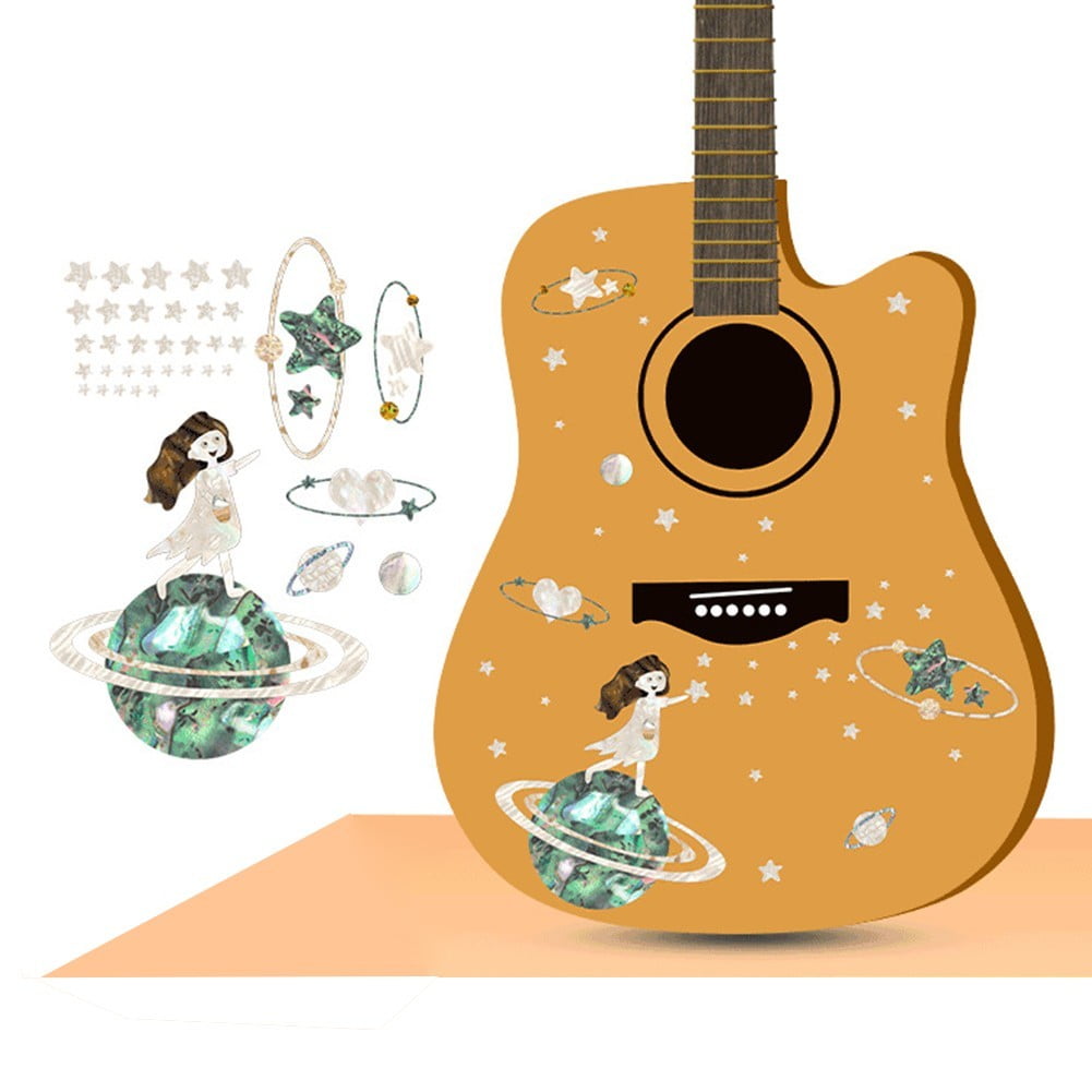 Acoustic Guitar Decals