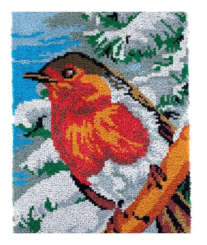 Winter Bird Rug Latch Hooking Kit (58x87cm) | Walmart Canada