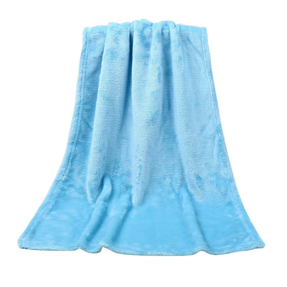 Baby Flannel Fleece Throw Small Blanket( Product Size19.6"x27.5 ...
