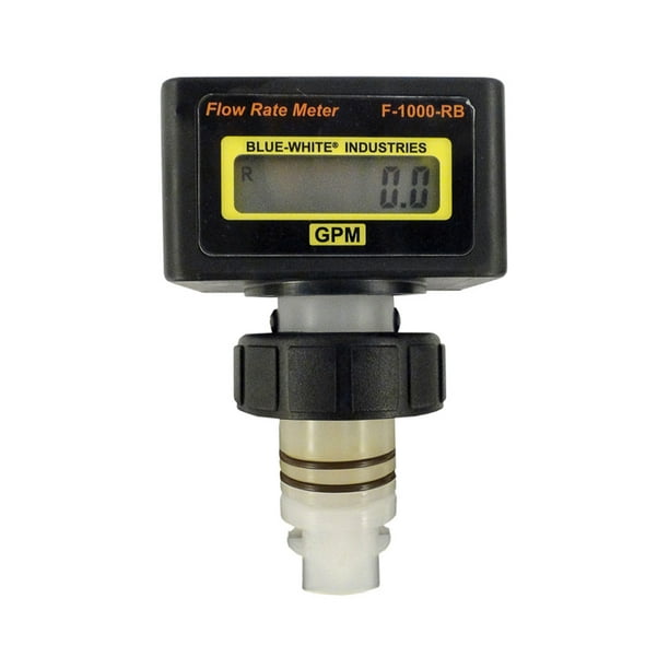 Blue-White RB-200S4-GPM1 Digital Flowmeter - Walmart.com
