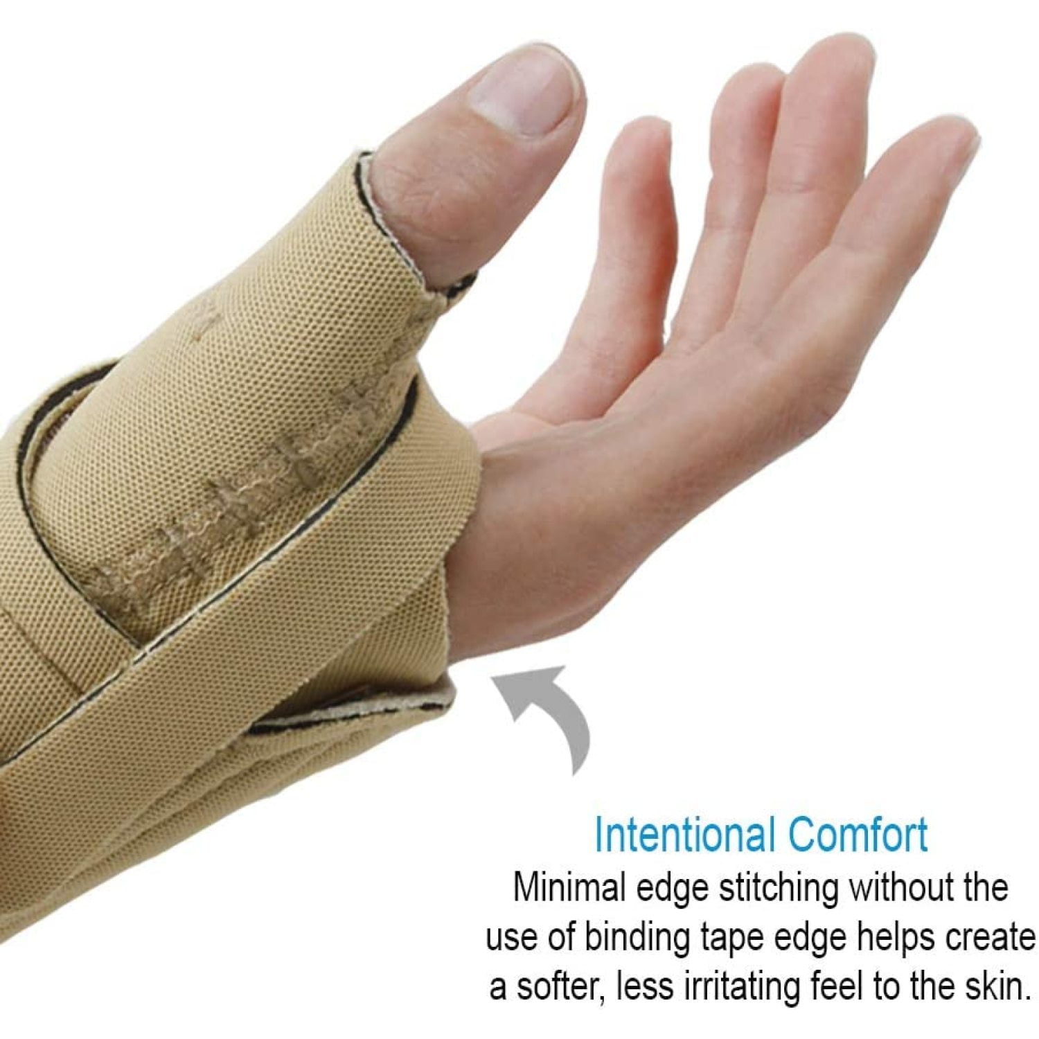 Buy MOWENTA Thumb CMC Restriction Splint. Beige Patented Thumb Brace ...