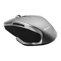 Verbatim 98621 Grey 6 Buttons 1 x Wheel RF Wireless Mouse - Walmart.com