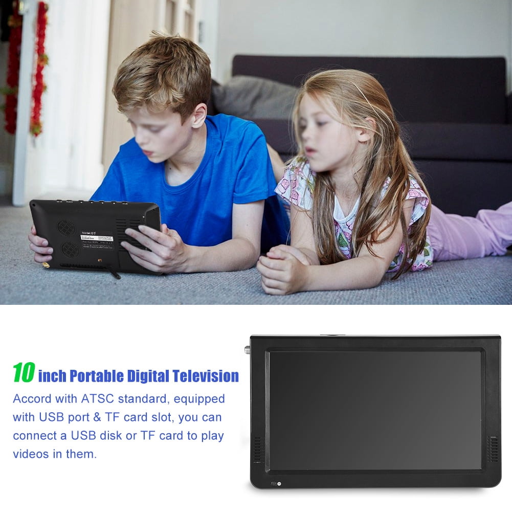 Televisión Digital Portátil ANGGREK 10 pulgadas 1080P HD HDMI | Bodega ...