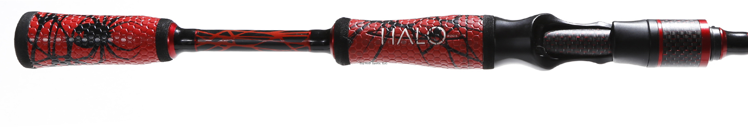 HALO HFBWS73MHC Black Widow Series, 7'3', med, heavy, casting rod - Walmart.com
