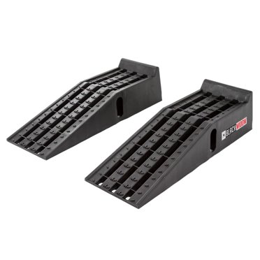 Discount Ramps Low Profile Plastic Car Service Ramps, 2 Pack - Walmart.com
