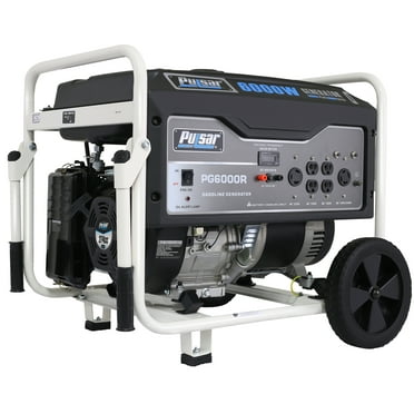 Pulsar G12KBN-SG Heavy Duty Portable Dual Fuel Generator, 12,000 Watt ...