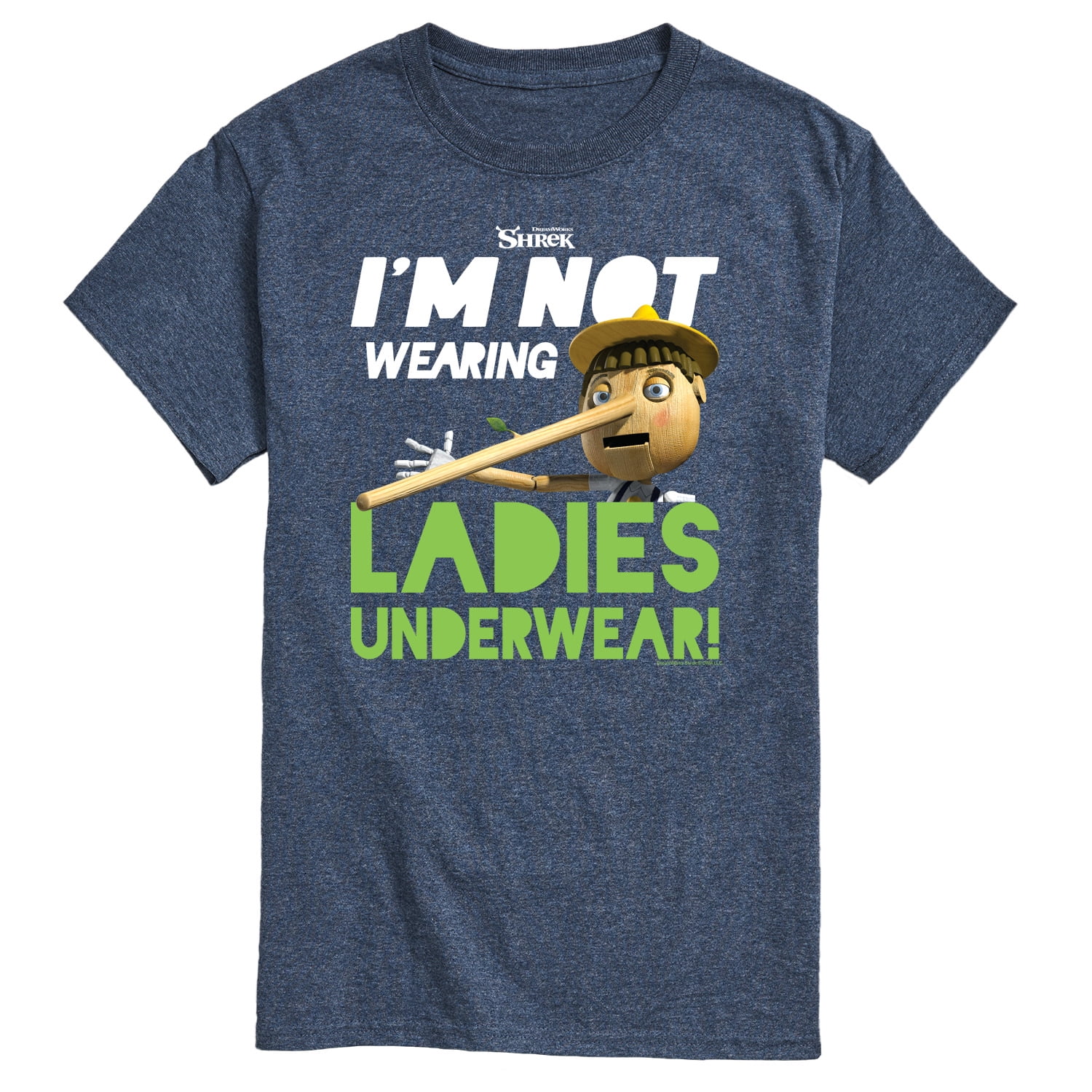 Shrek Not Wearing Ladies Underwear Mens Short Sleeve Graphic T Shirt