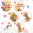Clearance! Shishian Greeting Cards Flower Bouquet Craft Kit 24Pcs Mother'S Day Flower Bouquet ...