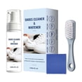 150ml Foam Shoe Cleaner Set With Soft Brush And Wipe Cloth Portable No ...