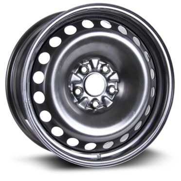 17x7 RTX Black Steel Wheel 5x110 (40mm) - Walmart.com