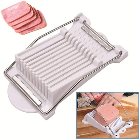 Spam Slicer Luncheon Meat Slicer Stainless Steel Durable Egg Fruit ...