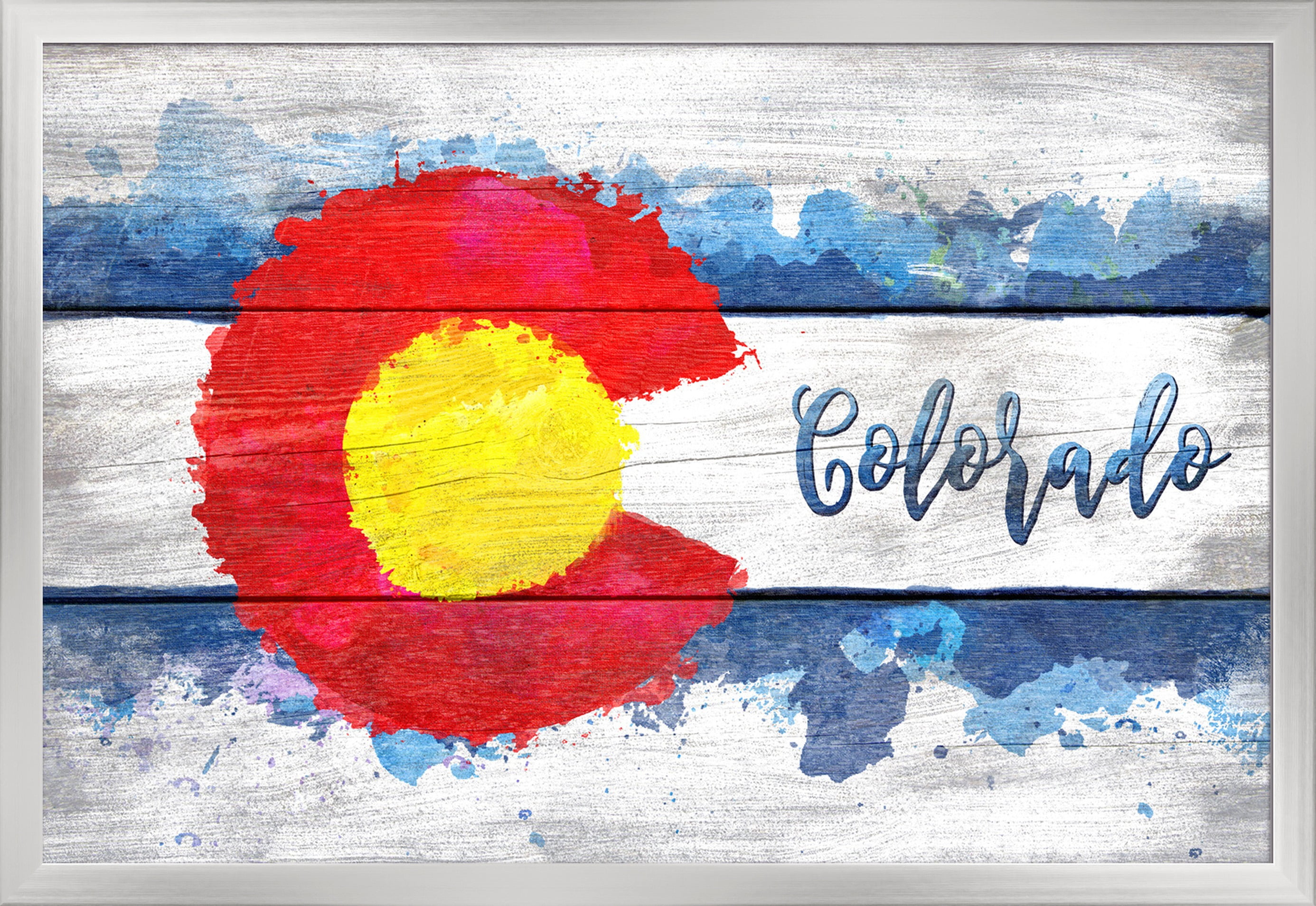 Abstract Colorado Flag