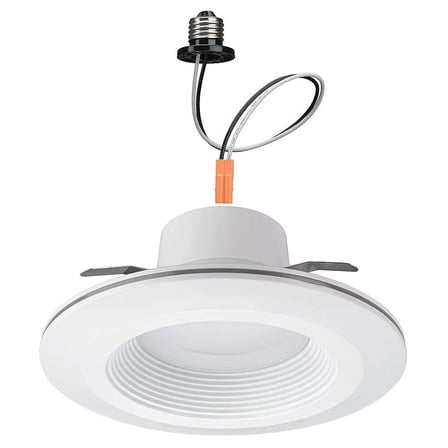 Commercial Electric 6 in. Soft White Recessed LED Can Disk Light ...
