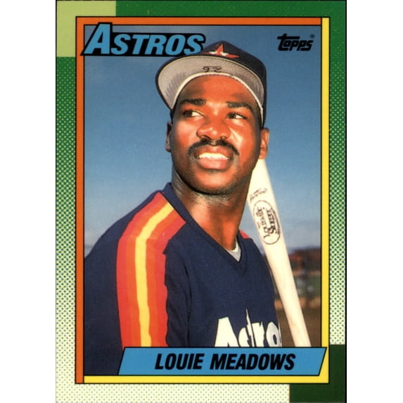1990 Topps Tiffany #534 Louie Meadows MLB Baseball Trading Card ...