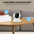 5MP UHD Pet Camera with Phone app, 5Ghz&2.4Ghz Dual Wi-Fi Security ...