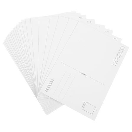 Holiday Stripes 4-Up Printable Postcards - Pack of 10 sheets / 40 ...