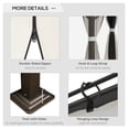10x10 Patio Gazebo Double Roof Outdoor Canopy Cream White w/ Curtains ...