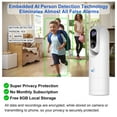 Wireless Home Security AI Camera - 1080P FHD Wi-Fi Battery-Powered ...