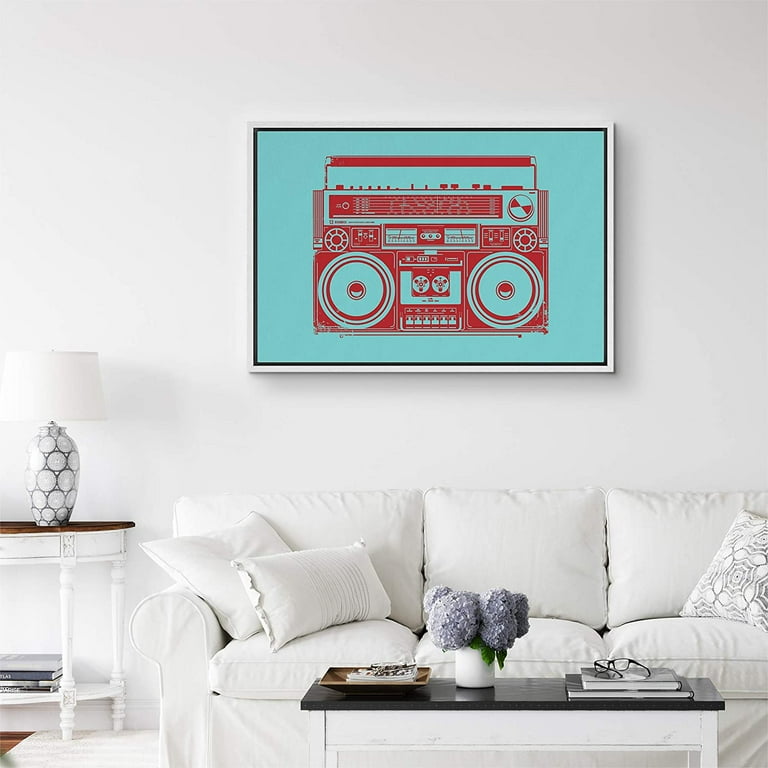 Boombox Pop Art