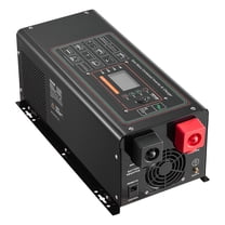 VEVOR Pure Sine Wave Inverter Charger, 5000 Watt, DC 24V to AC 120V ...