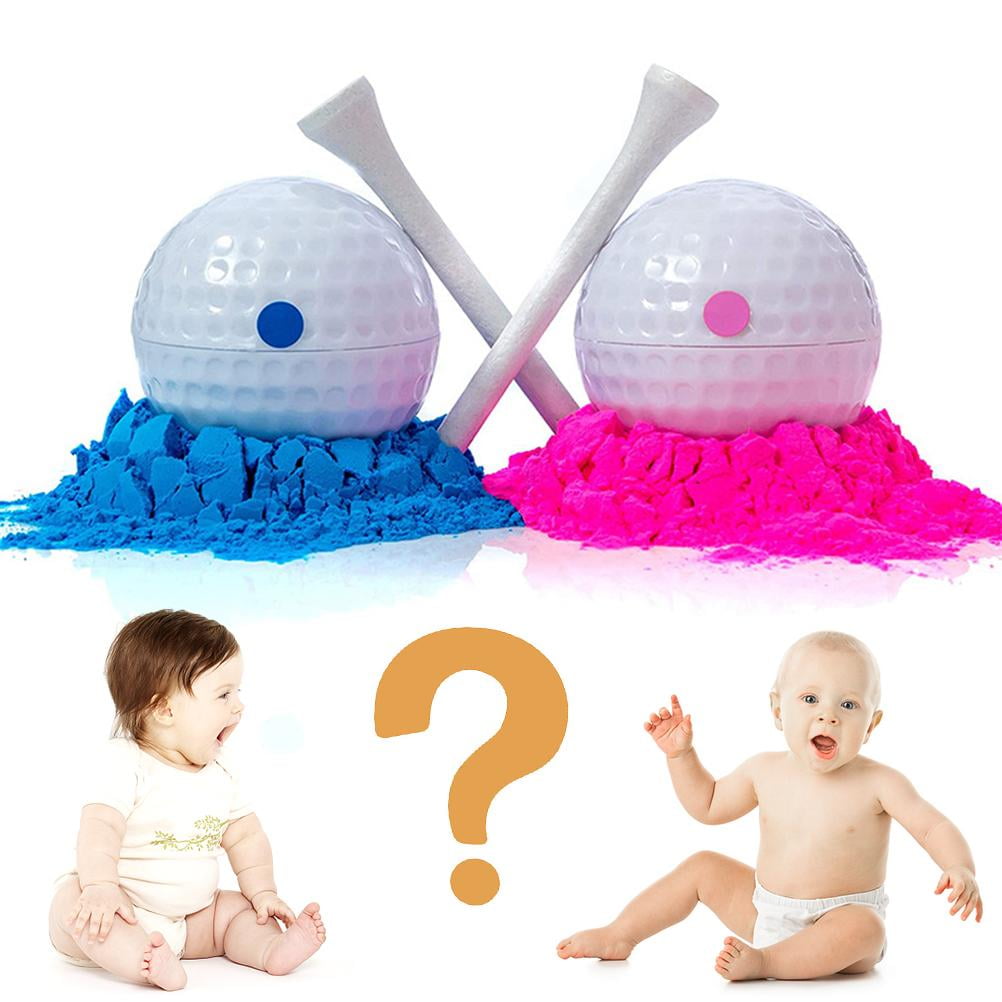 Click here for Dewin Gender Reveal Golf Balls Blue Pink Exploding... prices