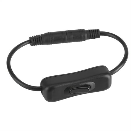 Mumusuki Switch Power Code LED Strip Light Wire With Female And Male DC ...