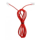 Wired Phone Landline, Red Desktop Handset for Home and Business, Small ...