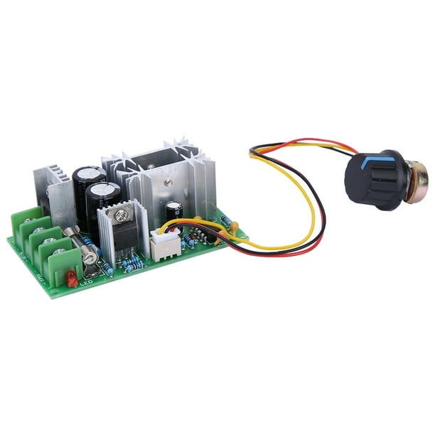 Motor Speed Governor,DC 9-60V 20A DC DC Motor Controller Motor Speed ...
