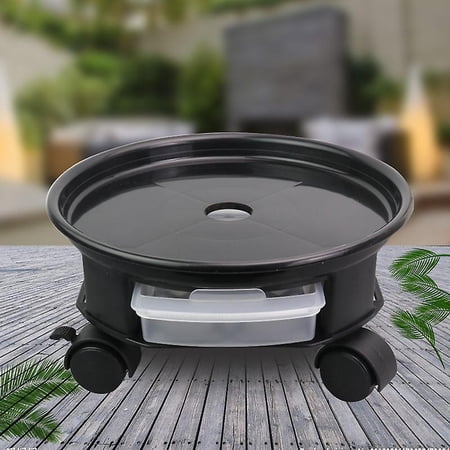 Tatum88 Round Flower Pot Trays Removable Universal Bottom Wheel ...