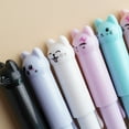 Funny Pens Theme Copywriting Ballpoint Pen 6 Colors + 10 Refills Cat ...