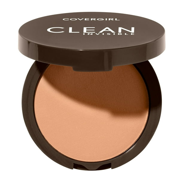 COVERGIRL Clean Invisible Pressed Powder, 133 Light Beige, 0.38 oz ...