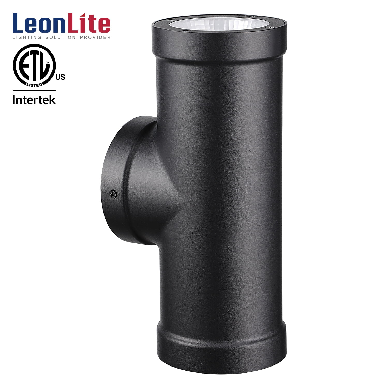 LEONLITE LED Cylinder Up Down Wall Light, Outdoor Wall Light, IP65 ...