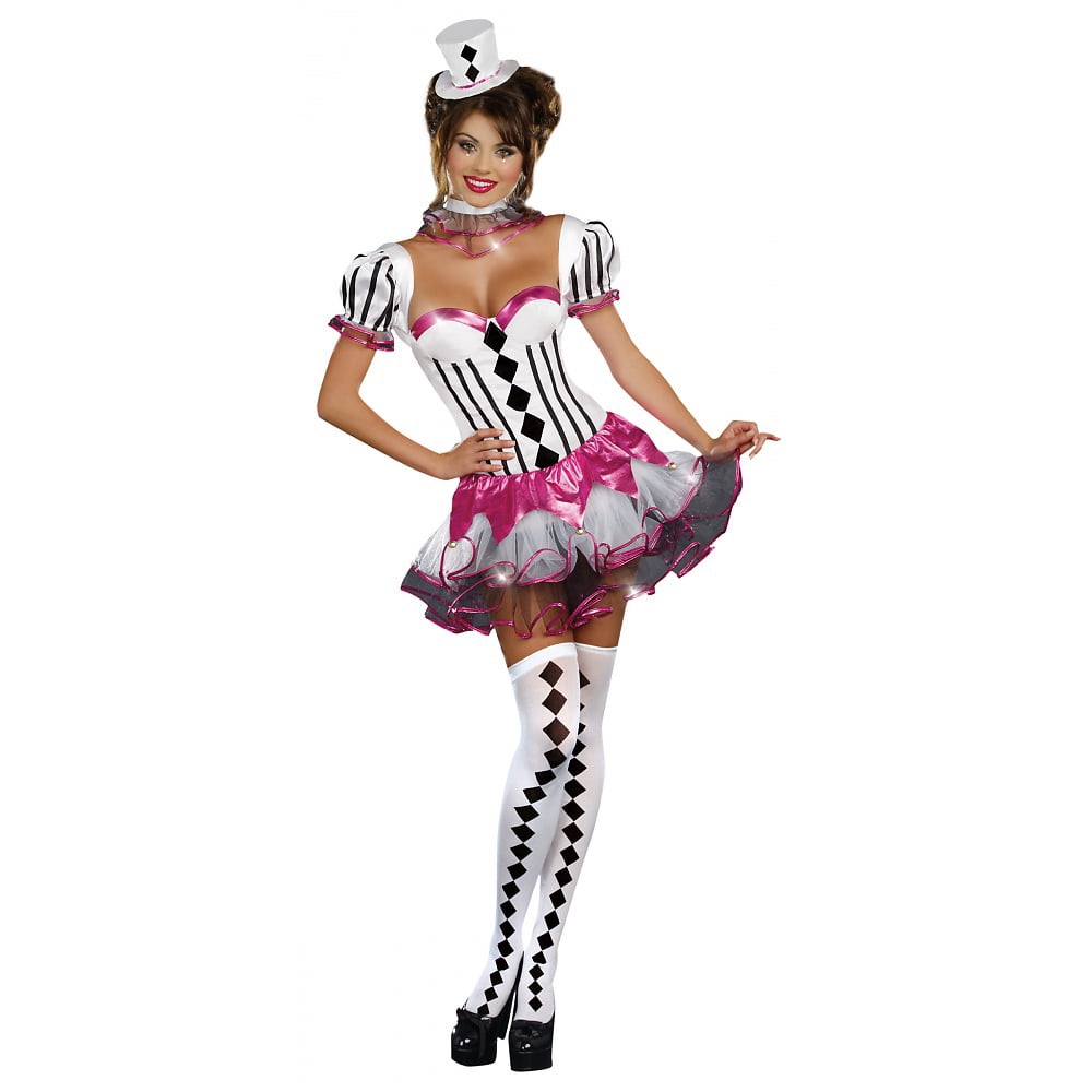Sexy Girl Clown Costumes