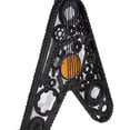 Unique Metal Flying V Guitar-Shaped 41.5" Wall Light Music-Themed ...