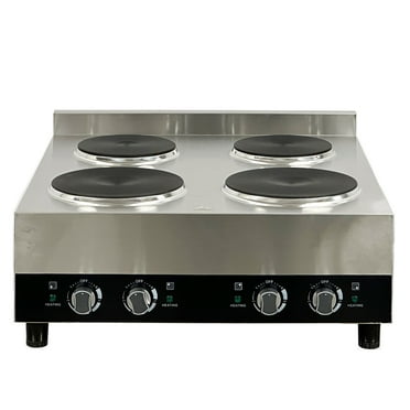 HomeCraft HCDB15BK Double Burner Hot Plate - Walmart.com