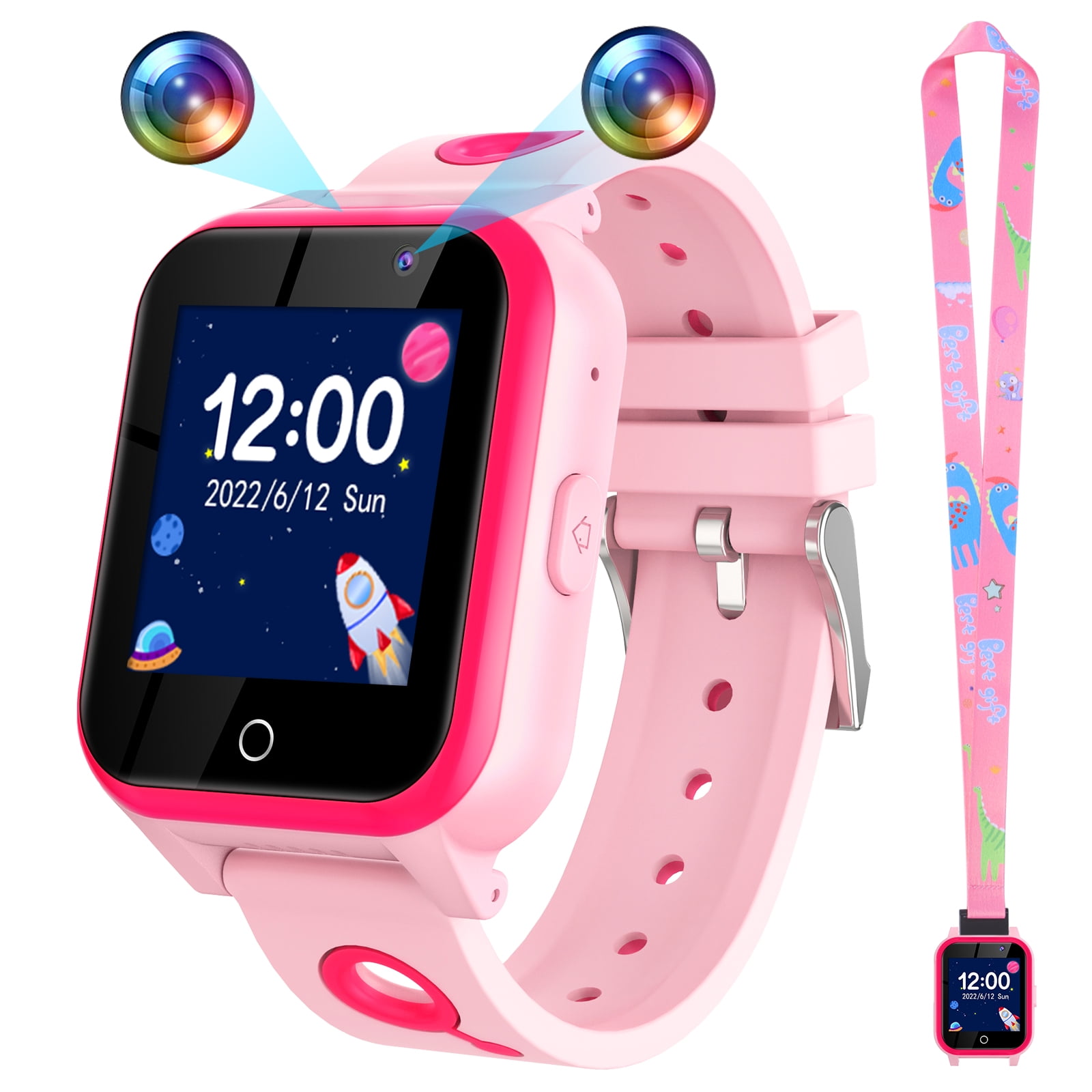 Smart Watch for Kids with HD Touchscreen, 18 Educational Games | Camera ...