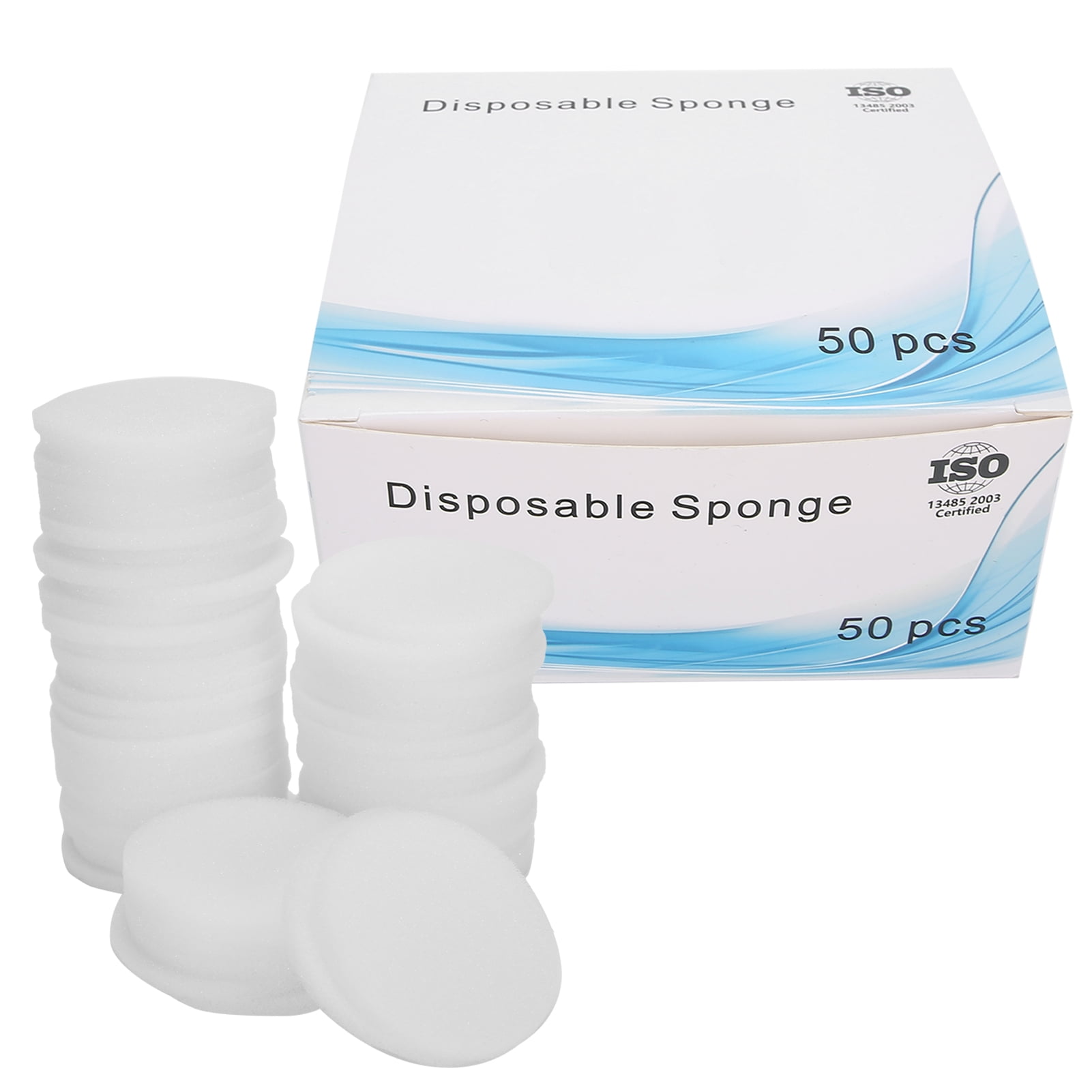 Almohadilla de esponja desechable suave para limpieza Dental, 50 Uds., recomendado por dentistas ...