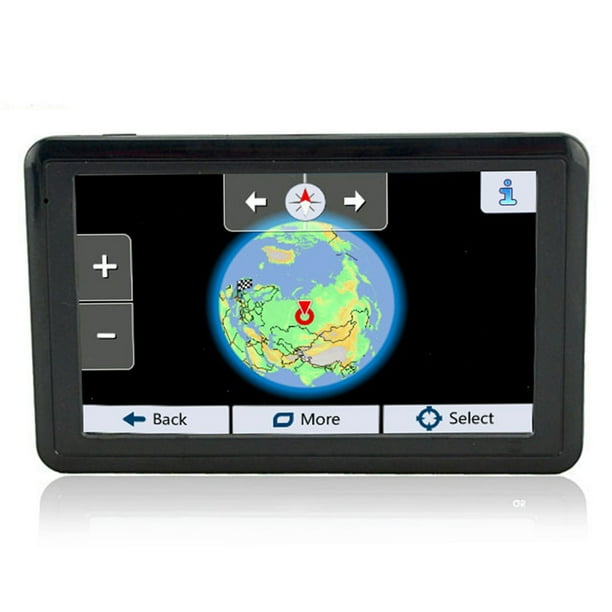 Dispositivo Gps Pantalla táctil de 5 pulgadas Dispositivo GPS HD Mapas ...