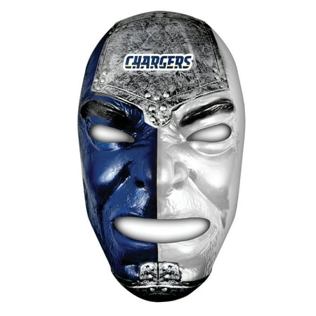 Franklin Sports NFL Los Angeles Chargers Fan Face Mask - Team Fan Masks ...