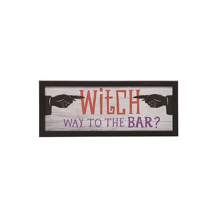 Wooden Witch Bar Sign | Walmart Canada