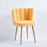 MAYEERTY Modern Yellow Dining Chair Dining Living Room Set of 2 ...