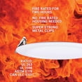 (12 Pack) 8 Inch Fire Rated LED Recessed Ceiling Light 5CCT Selectable ...