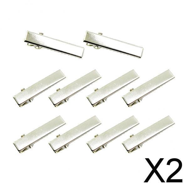 Juego de 20 pinzas para el cabello planas de metal para manualidades y peinado 2 piezas | Bodega ...