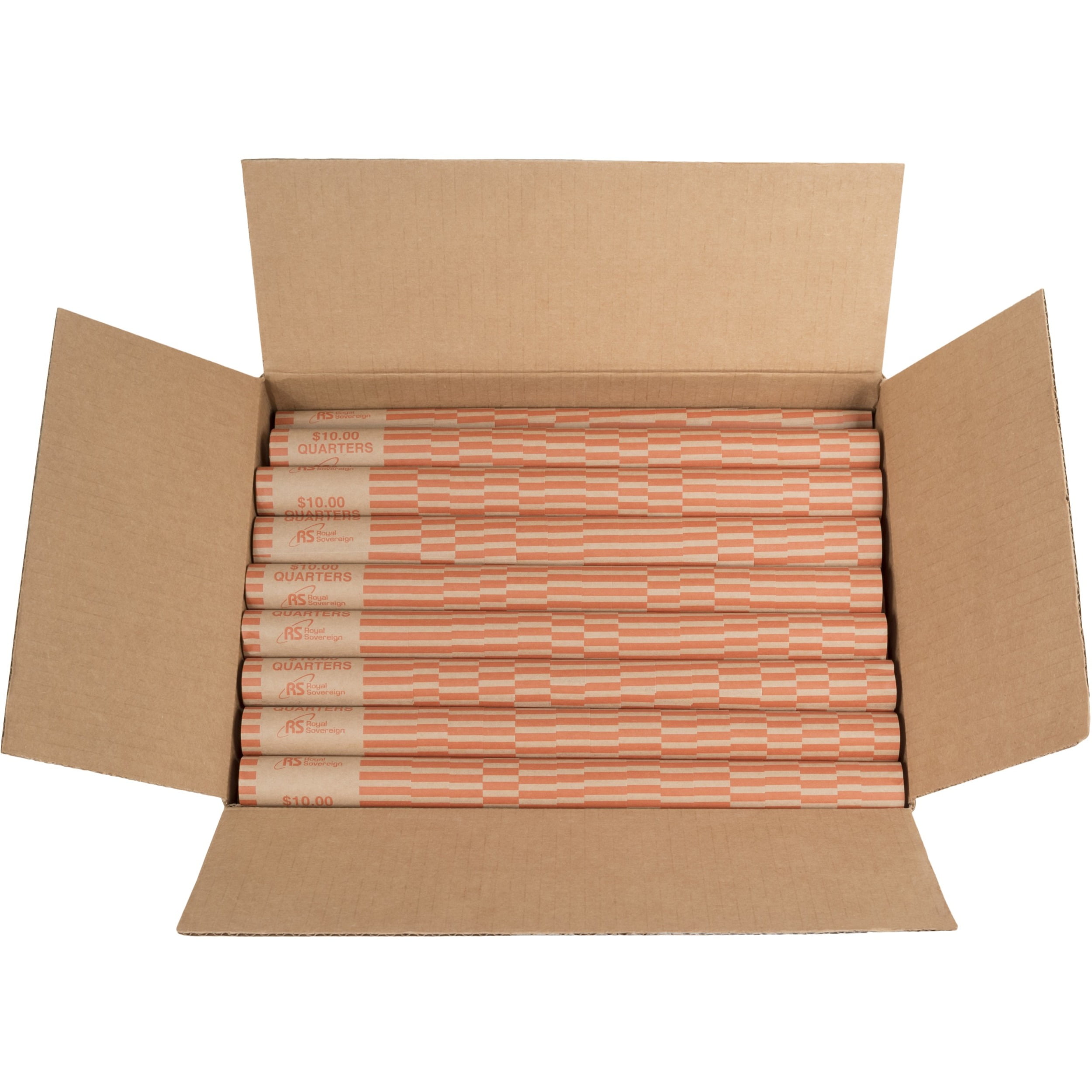 Royal Sovereign Preformed Coin Wrappers 1008 Quarter Pack, FSW-1008Q ...