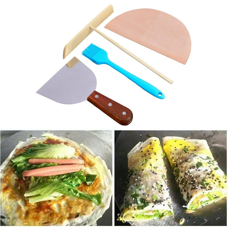 Crepe Tool Stainless Steel Crepe Spreader Pancake Batter Spreading Tool ...