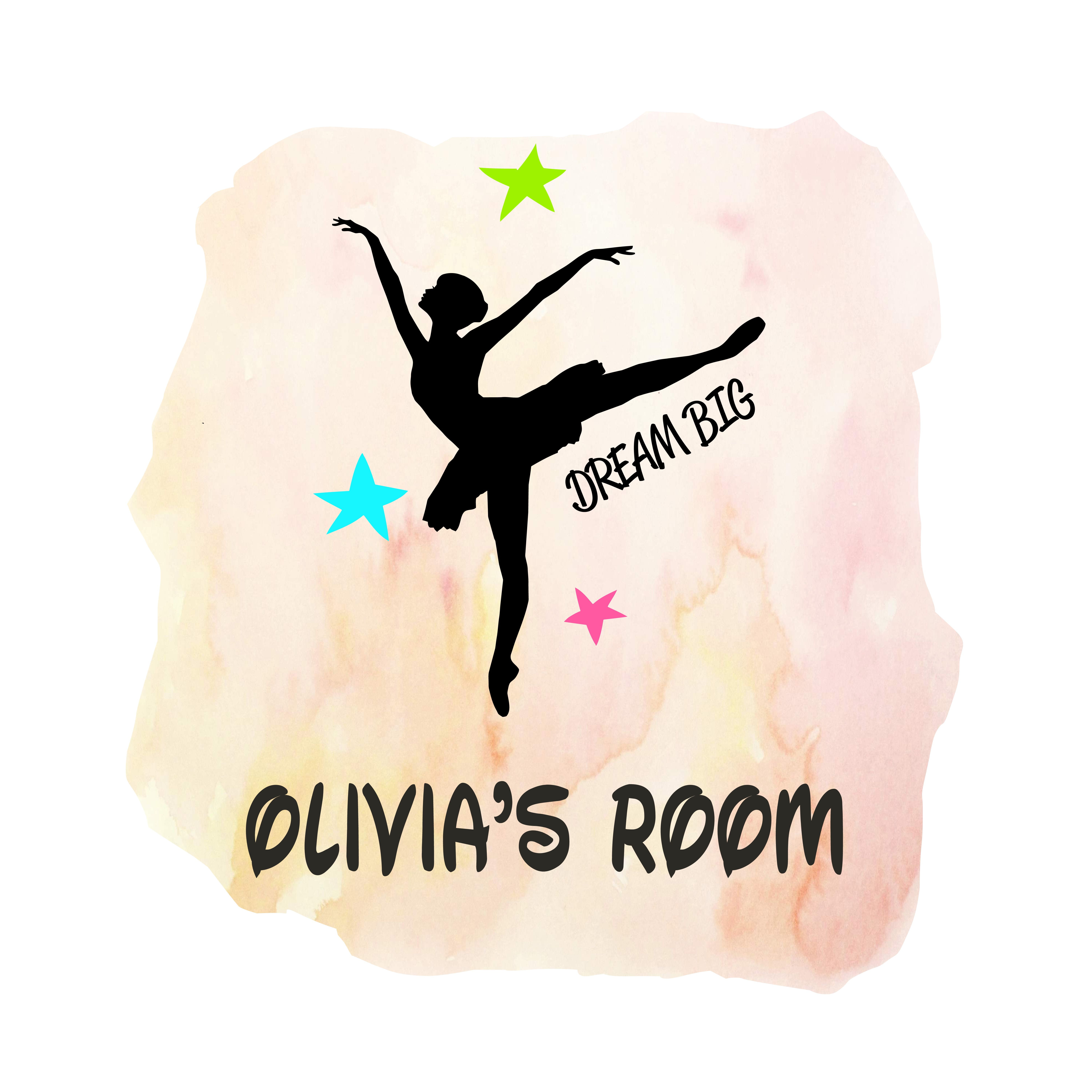 BALLERINA - Vinyl Kids Girls Bedroom Ballerina Silhouette Decoration ...