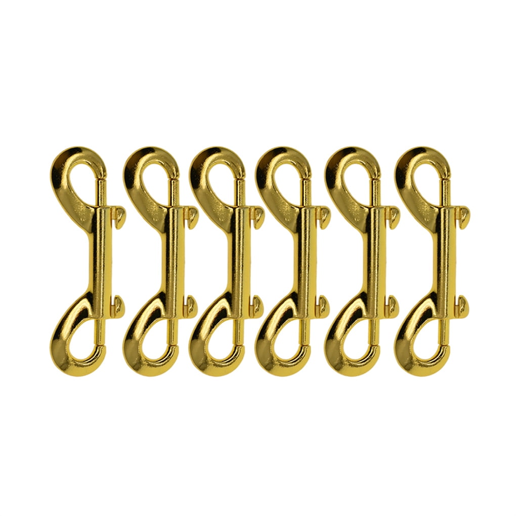 DESTYER 6 Pieces Steel Bolt Snaps Portable Detachable Heavy Duty Double ...